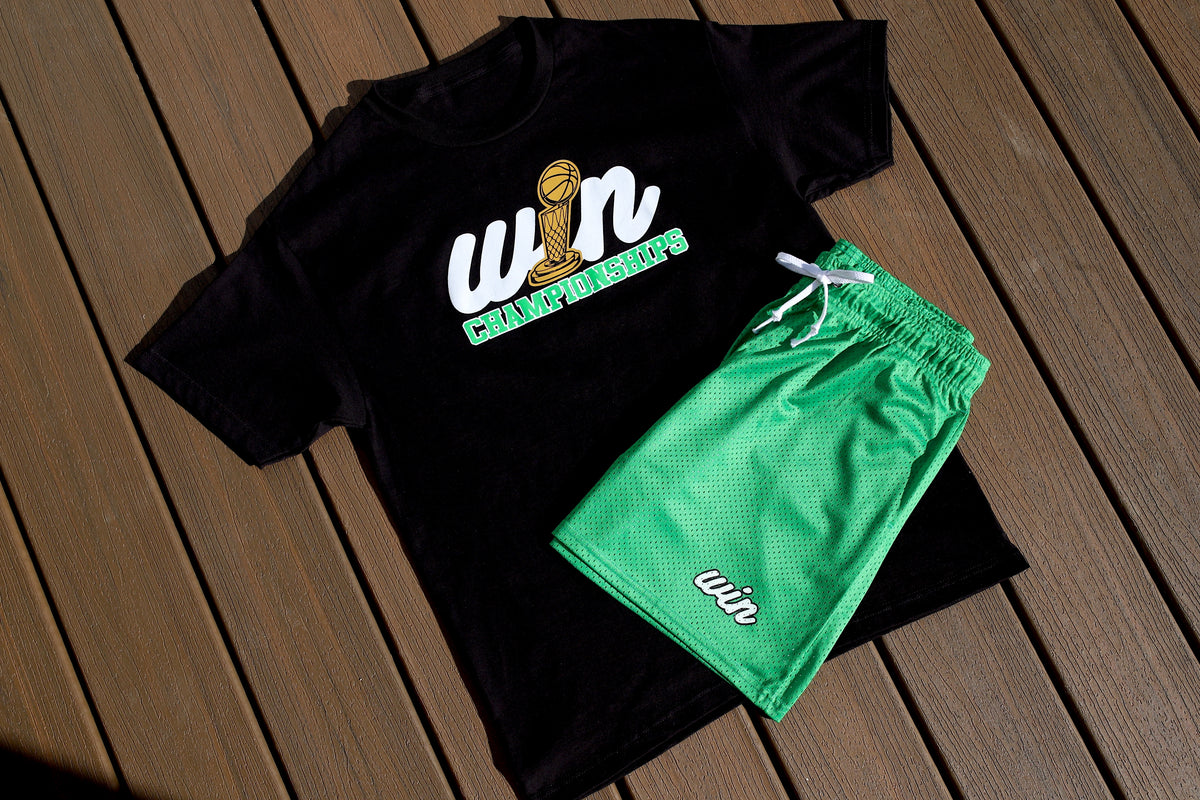 Win Championships Trophy Tee - Black – eddiewin