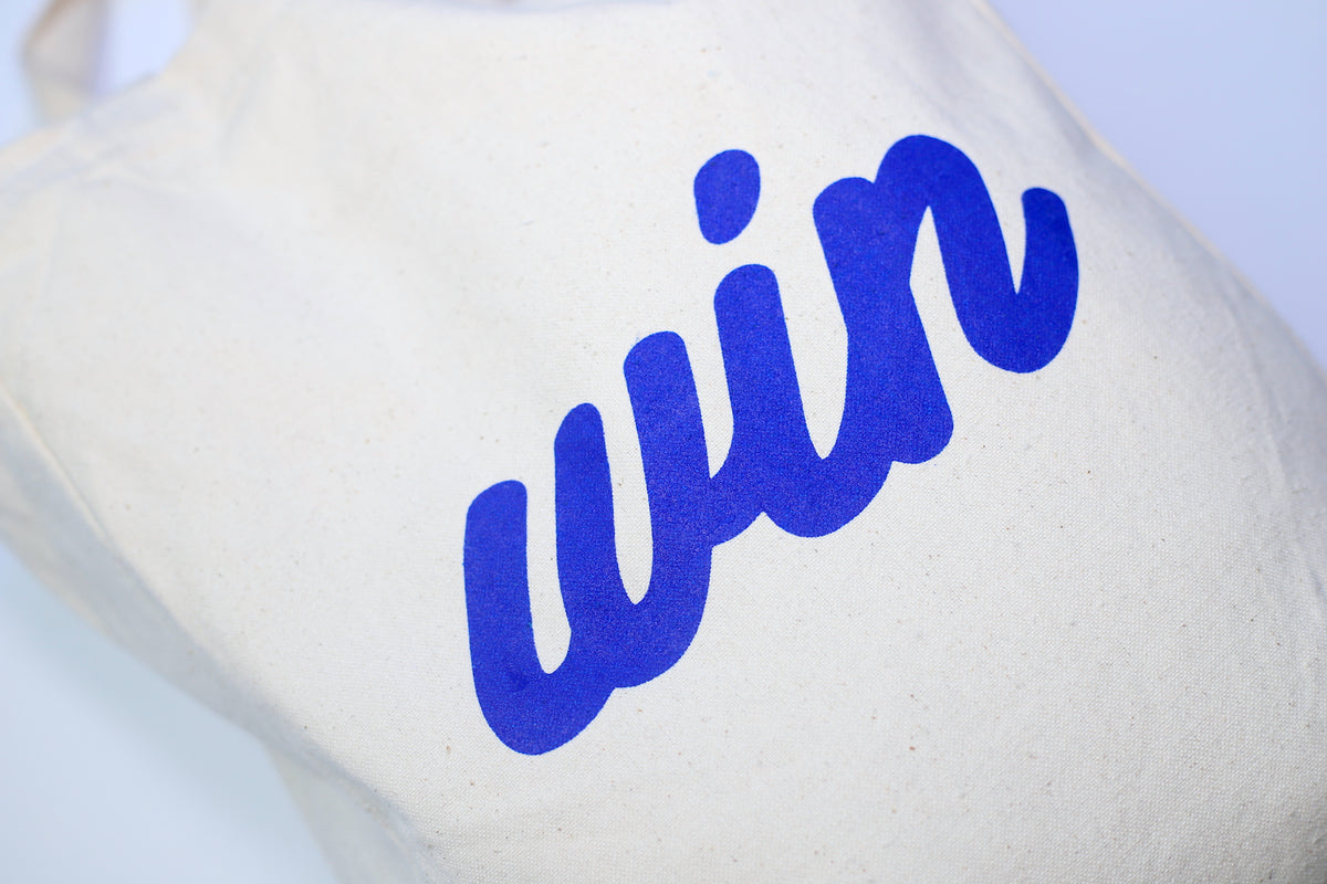 Win Tote Bag - Natural – eddiewin